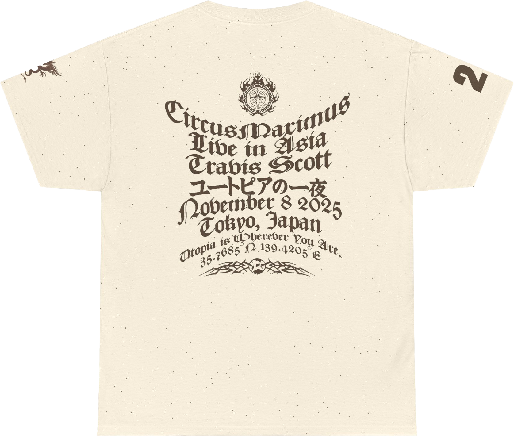 CIRCUS MAXIMUS TOUR MERCHANDISE – Travis Scott - UTOPIA & Circus ...