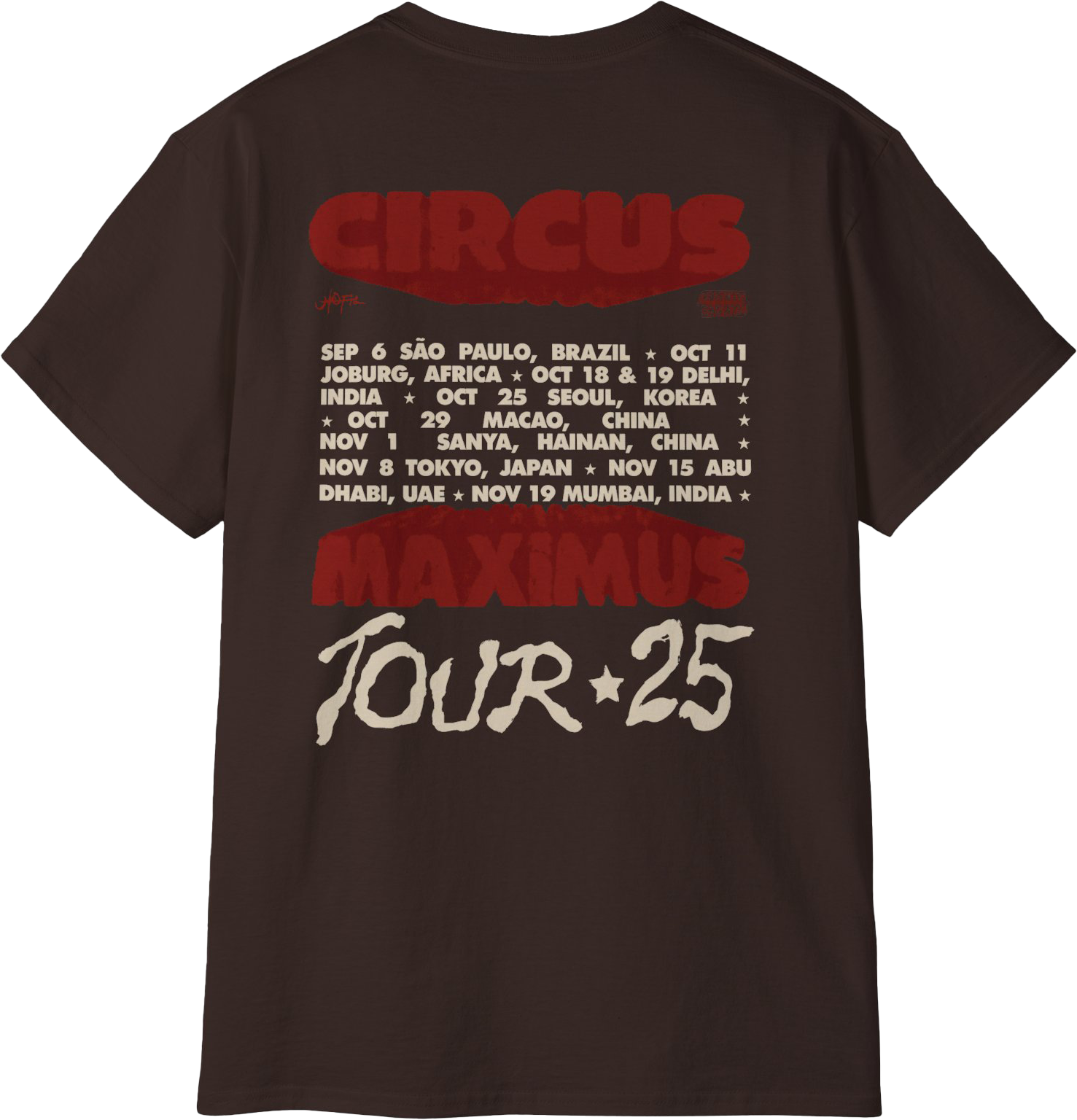 CIRCUS MAXIMUS TOUR MERCHANDISE – Travis Scott - UTOPIA & Circus ...