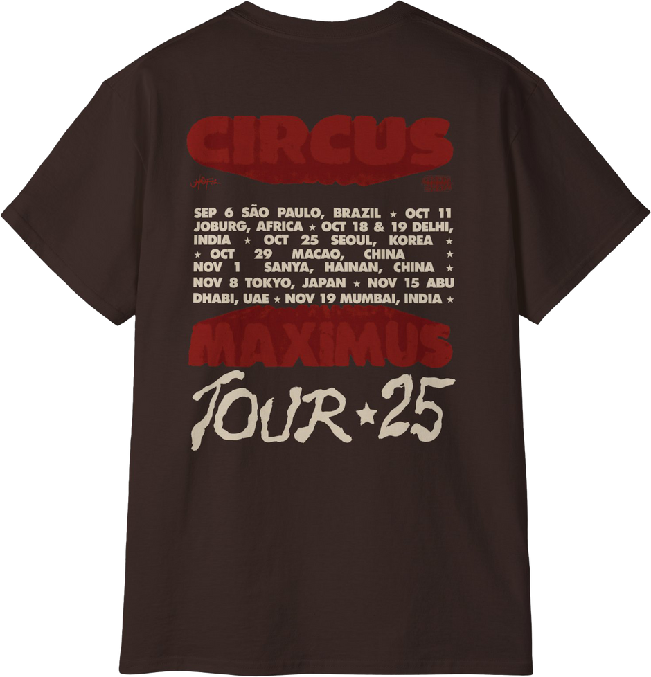 CIRCUS MAXIMUS TOUR MERCHANDISE – Travis Scott - UTOPIA & Circus ...